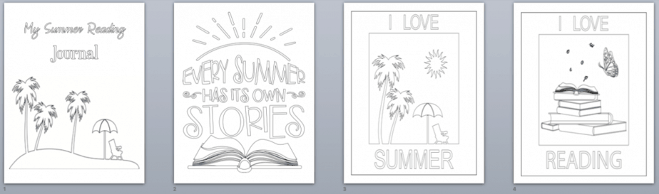 Summer Reading Journal - Stephie The Happy Mom