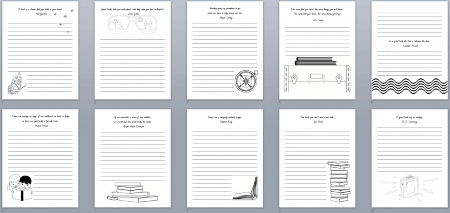 Summer Reading Journal - Stephie The Happy Mom